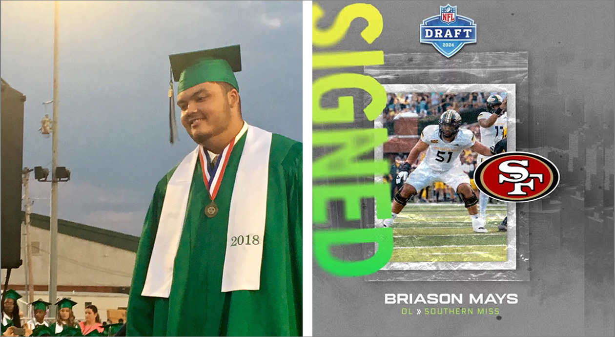 Bolivar's Briason Mays Makes it to the NFL, Signing with the San ...