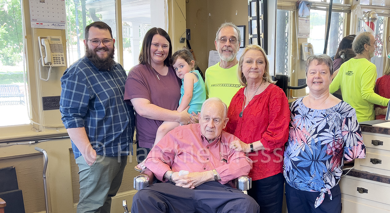 Small Town Barber Danny Cheshier Celebrates 66 Years at his Shop ...