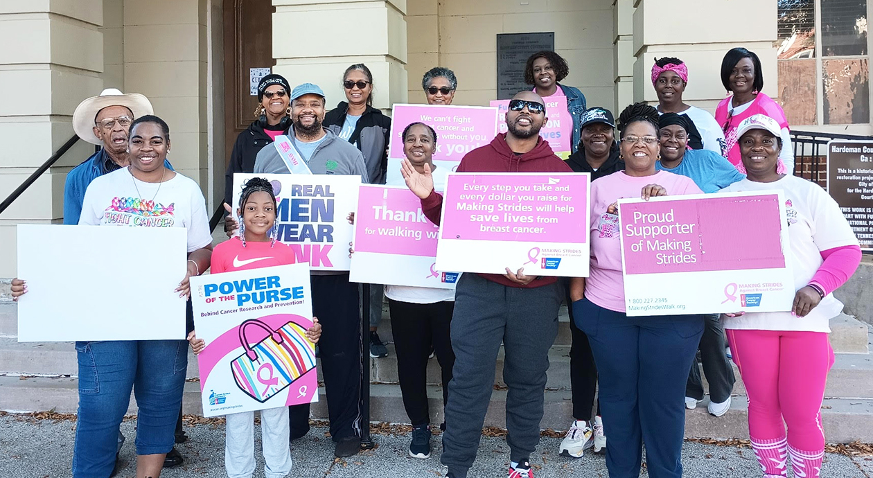 A Walk in Pink Brings Awareness to Breast and Other Cancers - Hatchie Press
