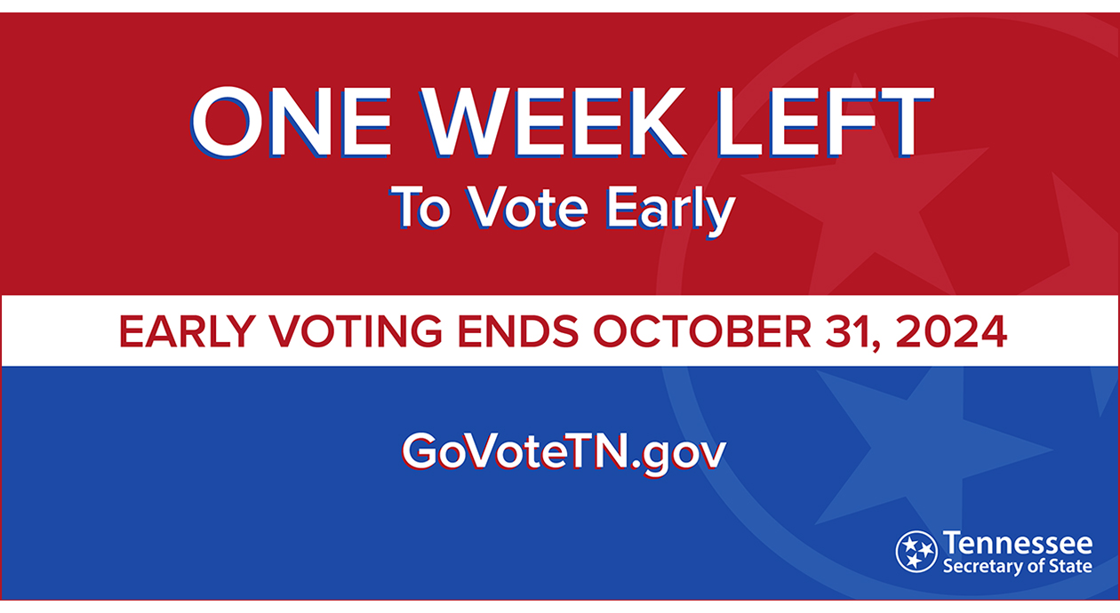 One Week Left to Vote Early Ahead of State and Federal General Election ...